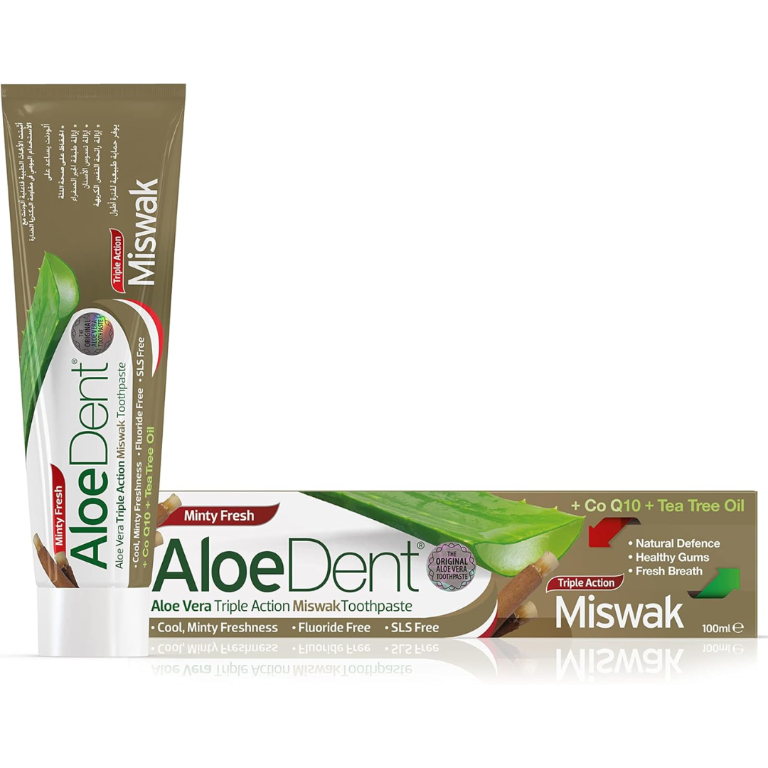 Optima Aloe Vera Miswak Toothpaste 100ml | Pharmily
