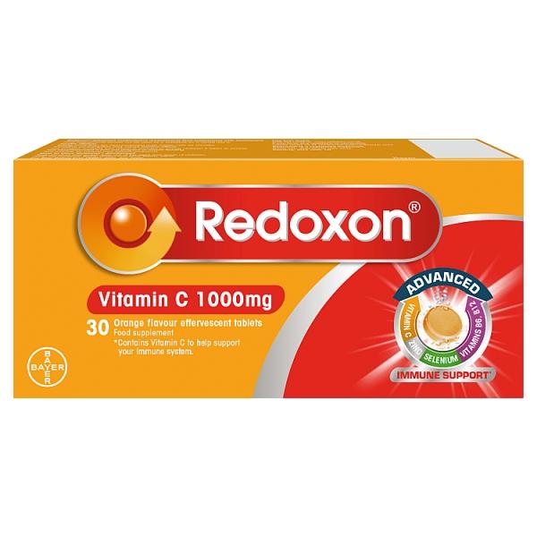 Redoxon Advanced Vitamin C 1000mg Effervescent Tablets 30s | Pharmily